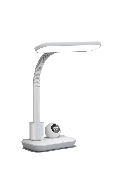 Аккумуляторная настольная LED лампа с часами Duration Power DP-1068 8 ...