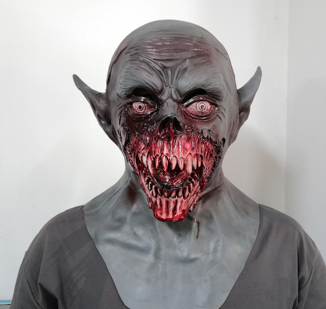 Латексная маска Вампир ABC серый – фото, отзывы, характеристики в интернет-магазине ROZETKA от ...