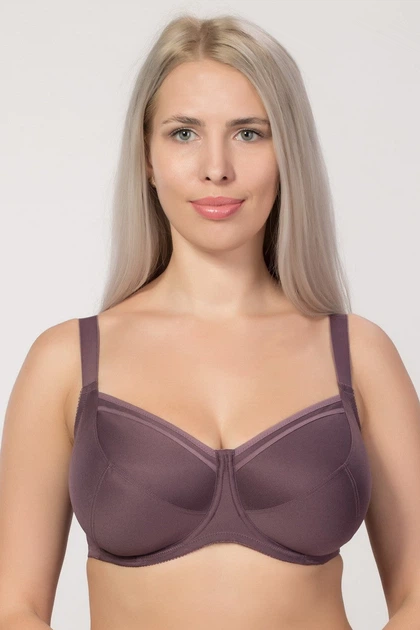 Гладкий бюстгальтер з м'якими чашками 299 cacao Elita 85G chocolate (6000002784506) – Брендовая ...
