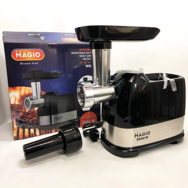 Мясорубка MAGIO MG-267, мясорубка для дома, мясорубка для овощей, электромясорубка для дома ...