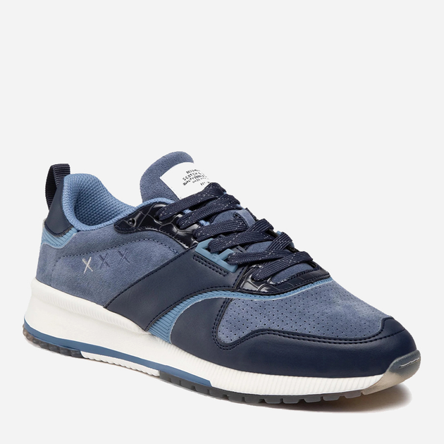 Мужские кожаные кроссовки Scotch&Soda 21831218-S654 44 Синие ...