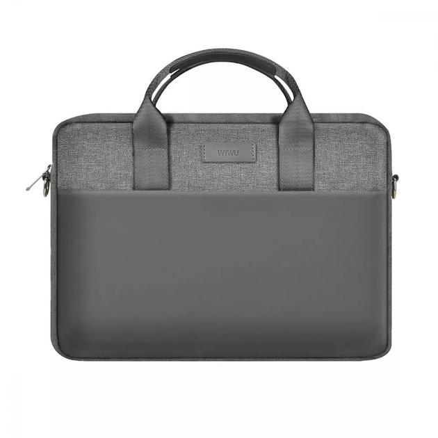 Сумка для ноутбука WIWU Minimalist Pro Laptop Sleeve MacBook 14.2" Gray ...