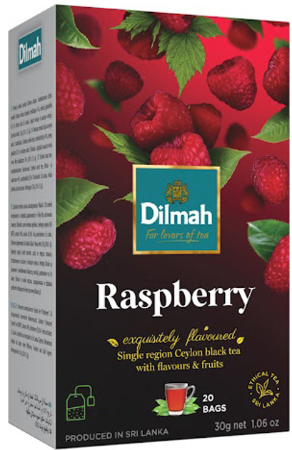 Чай Dilmah Черный Малина 20 шт х 1.5 г (9312631142211) – ROZETKA ...