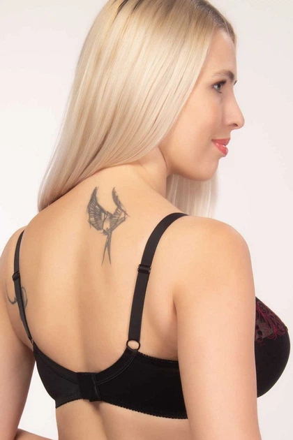 М'який бюстгальтер з мереживом 1502/304 black Elita 90F black (6000003016484) от продавца ...