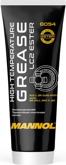 Термостойкая пластичная смазка Mannol LC-2 High Temperature Grease 230 ...