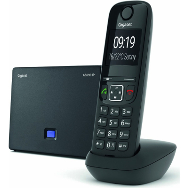 IP телефон Gigaset AS690 IP BLACK (S30852H2813S301) – фото, отзывы ...