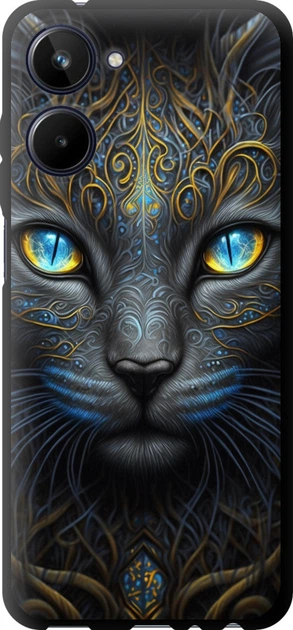 Чохол tpu чорний на телефон Realme 10 Кішка "5548b-2946-58250" – фото, відгуки, характеристики в ...