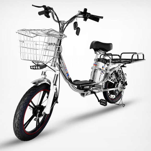 ROZETKA | Электровелосипед GREEN GIANT M18 Pro 18Ah | 600W Chrome, с ...