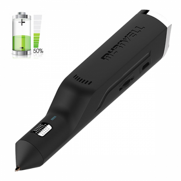 3D-ручка клеевой пистолет MYRIWELL RS-100A Black (со встроенным ...