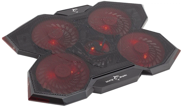 Охлаждающая подставка для ноутбука White Shark ICE WIZARD 17.3" Black ...
