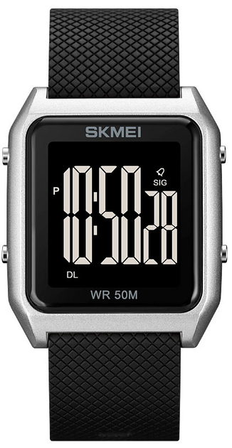 Наручные часы Skmei 1866SIBK Silver-Black – фото, отзывы ...