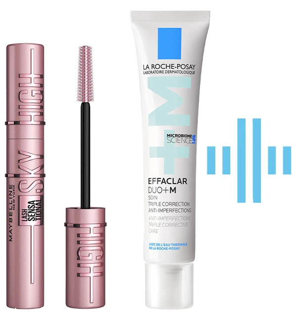 Набір для догляду Туш для вій Maybelline New York Lash Sensational Sky ...