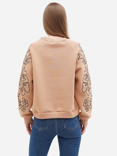 Свитшот оверсайз женский EQUILIBRI W231 007 000 S Бежевый ...