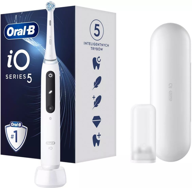 Электрическая зубная щетка Oral-B (iO5 Quite White) – фото, отзывы ...