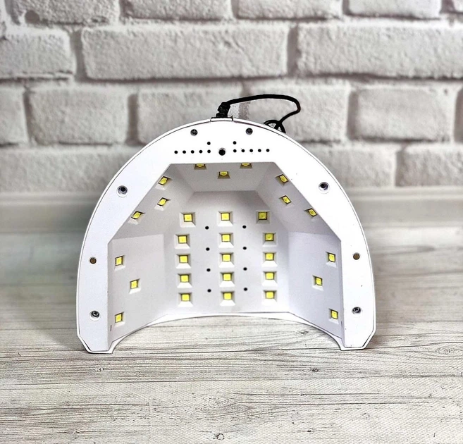Лампа для маникюра UV+LED SUN Sun One (белая) питание от USB, 48 Вт ...