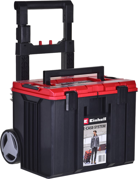 Пластиковый кейс Einhell E-Case L, с колесами (4540014) – фото, отзывы ...