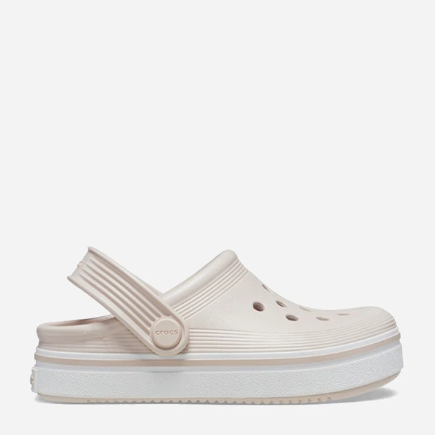 Детские кроксы для девочки Crocs 208477-6UR 28-29 (C11) Бежевые ...