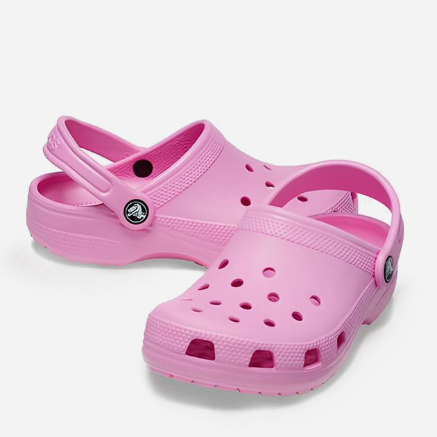 Детские кроксы для девочки Crocs 206991-6SW 32-33 (J1) Розовые ...
