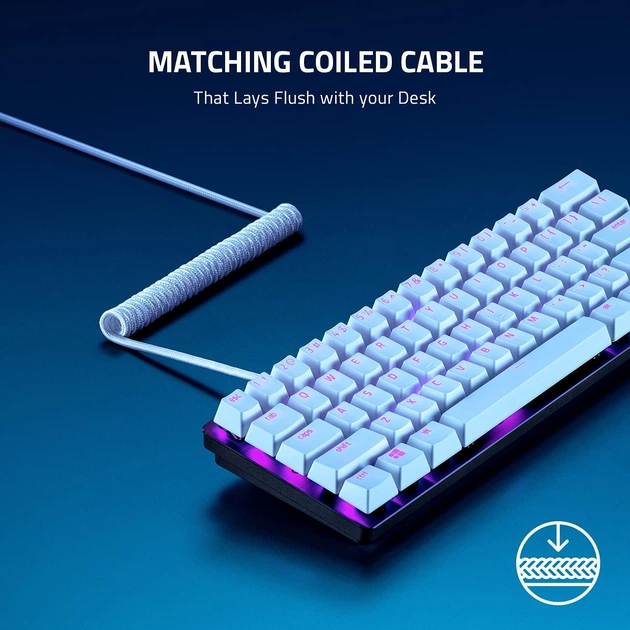 Кейкапы Razer Pbt Keycap + Coiled Cable с витым кабелем – фото, отзывы ...