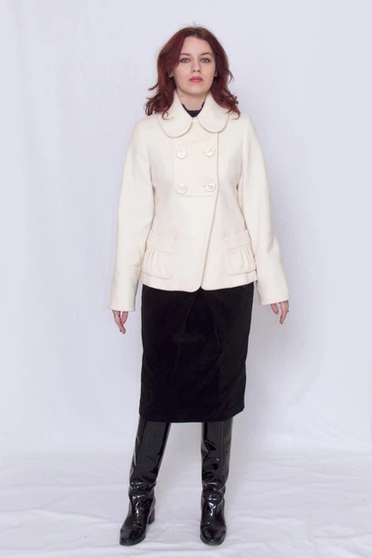 Jozefine Куртка-жакет кашемир женская Annyshka белый 44 от продавца ...