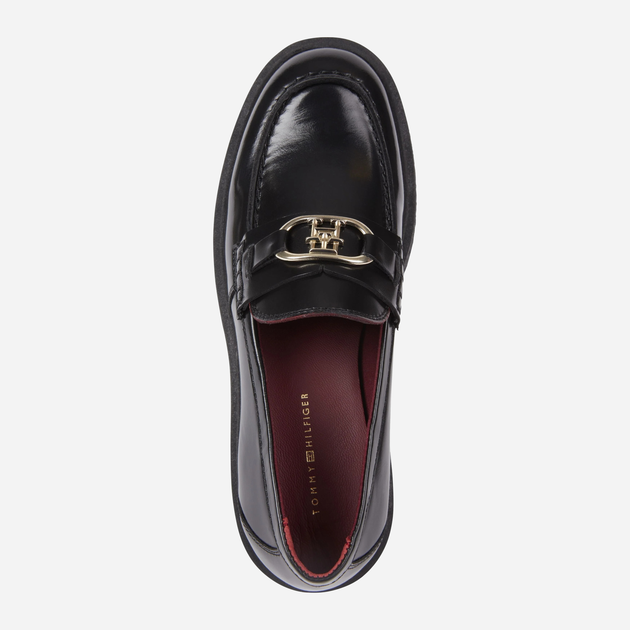 Женские лоферы Tommy Hilfiger THIFW0FW07329BDS 39 Черные (8720644845264 ...