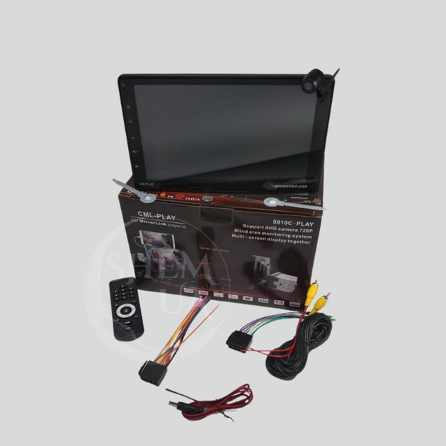 Автомагнитола с поворотным экраном 1din 9010c 9", bluetooth mp3 fm ...