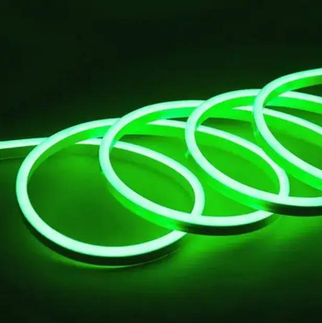 Светодиодная герметичная лента с блоком питания NEON 12В JL 2835-120 G ...
