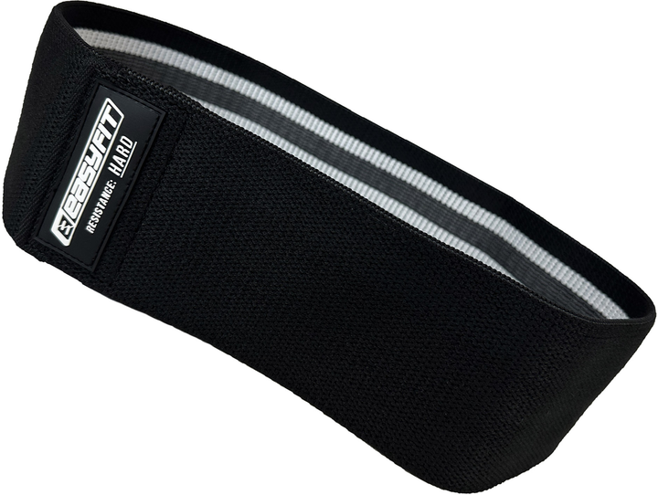 Тканевая резинка для фитнеса EasyFit HARD EF-1820-H 38 см усиленная ...