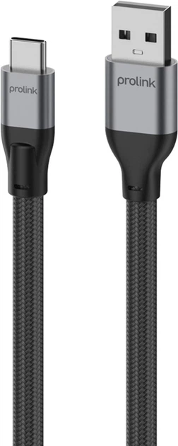 Кабель ProLink USB Type A-USB Type-C 1.5 м Чорний (PF485A-0150) – фото ...