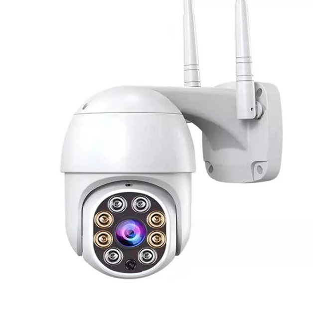 IP Камера вулична поворотна 8 МП Wi-Fi QeaRim P6 IPC360 4К Home live ...