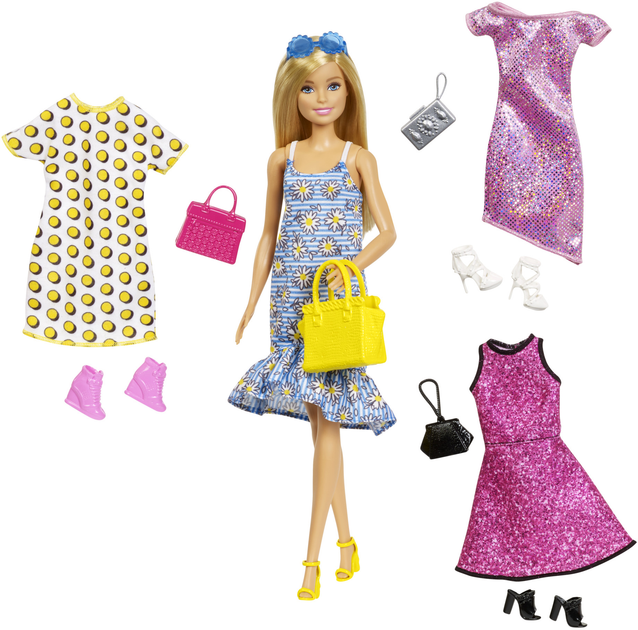 Кукла Barbie с нарядами (JCR80) – игрушки с доставкой от ROZETKA