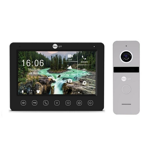 Комплект Wi-Fi домофону NeoLight NeoKIT HD WF B/Silver – фото, отзывы ...