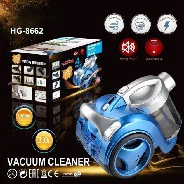 Вакуумний пілосос ручний, об'єм бака 3 л RAF-R.8662B – фото, відгуки, характеристики в інтернет ...