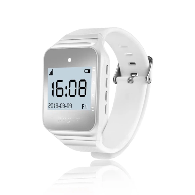 Пейджер-часы для официанта / кальянщика POS Vector Snow (CW02) – фото, отзывы, характеристики в ...