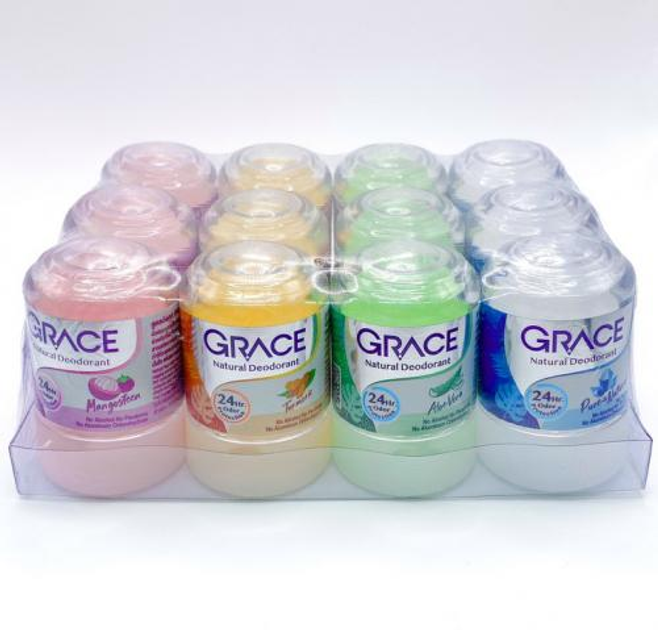 Дезодорант солевой кристалл Grace упаковка 12 шт от продавца: MiniSiam ...