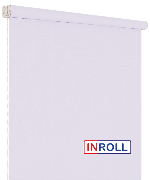 Ролета тканевая INROLL Есо-Mini Plus 92,5х165 см Len Светло-лавандовый ...