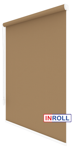 Ролета тканевая INROLL Есо-Mini Plus 72,5х165 см Len Маккофе 7439 ...