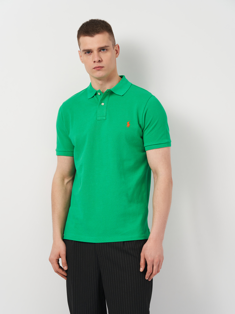 Поло мужское Polo Ralph Lauren 11298.5 S Зеленое (2000000012834) – в ...
