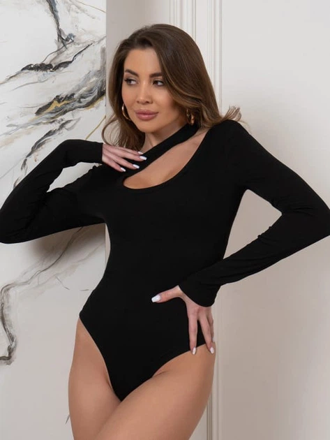 R̲O̲Z̲E̲T̲K̲A̲ | Боди-футболка женская ISSA PLUS 14563 S Черная (2007682560035). Цена, купить ...