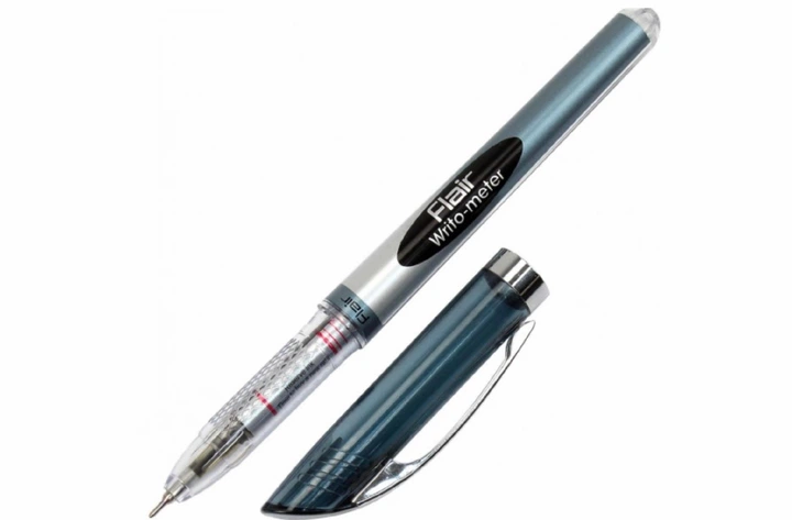Ручка кулькова чорна 10 км Flair Writo-meter 8910 – фото, відгуки ...