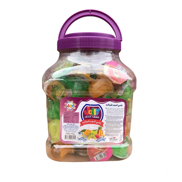 Желейная конфета, пудинг фруктовый в капсулах Jelly Cup 100 шт – купить ...