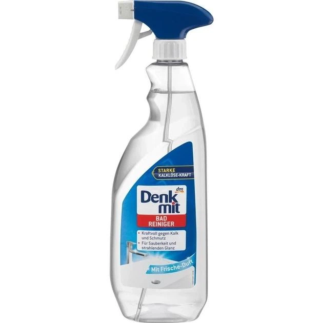 Засіб для миття ванної кімнати DenkMit Badreiniger 1000мл – купити ...