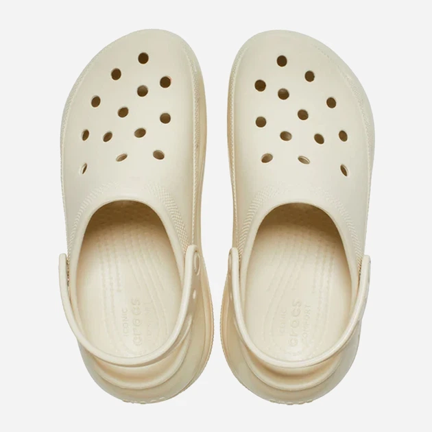 Жіночі крокси Crocs Mega Crush 207988-2Y2 38-39 (M6/W8) 24 cм Бежеві (196265104161 ...
