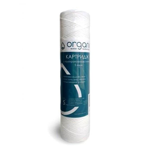 Картридж Organic DMSW10PP5 из полипропиленовой нити – фото, отзывы ...