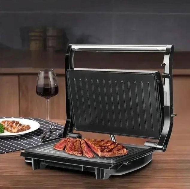 Двосторонній гриль електричний для будинку RAF R.2685 з антипригарним покриттям – фото, відгуки ...