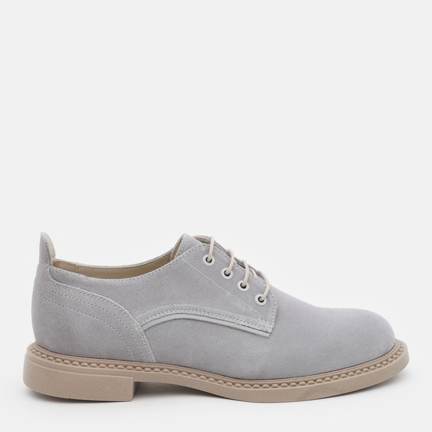 Женские дерби из кожи Camalini 4543-45-46 39 26 см Серые (ROZ6501008559 ...
