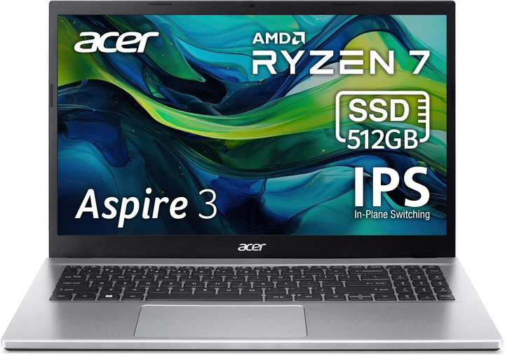 Ноутбук Acer Aspire 3 A315-44P-R6F9 (NX.KSJEU.004) Pure Silver / AMD Ryzen 7 5700U / RAM 8 ГБ ...