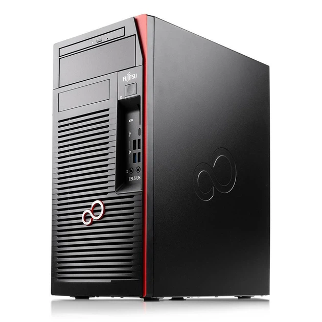 Комп'ютер Fujitsu Celsius W580 / Intel Xeon e-2134 / RAM 16 ГБ / SSD ...