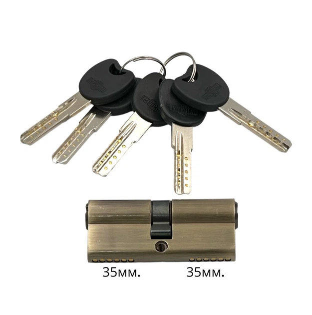 Циліндр IMPERIAL ZC 70 35/35 AB ключ-ключ – фото, отзывы ...