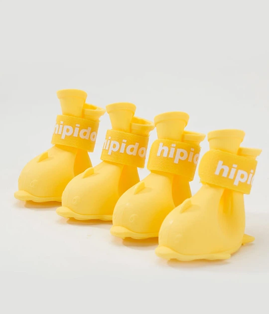 Ботинки для собак на липучке 10857 L желтые от продавца: YouFriend – в ...